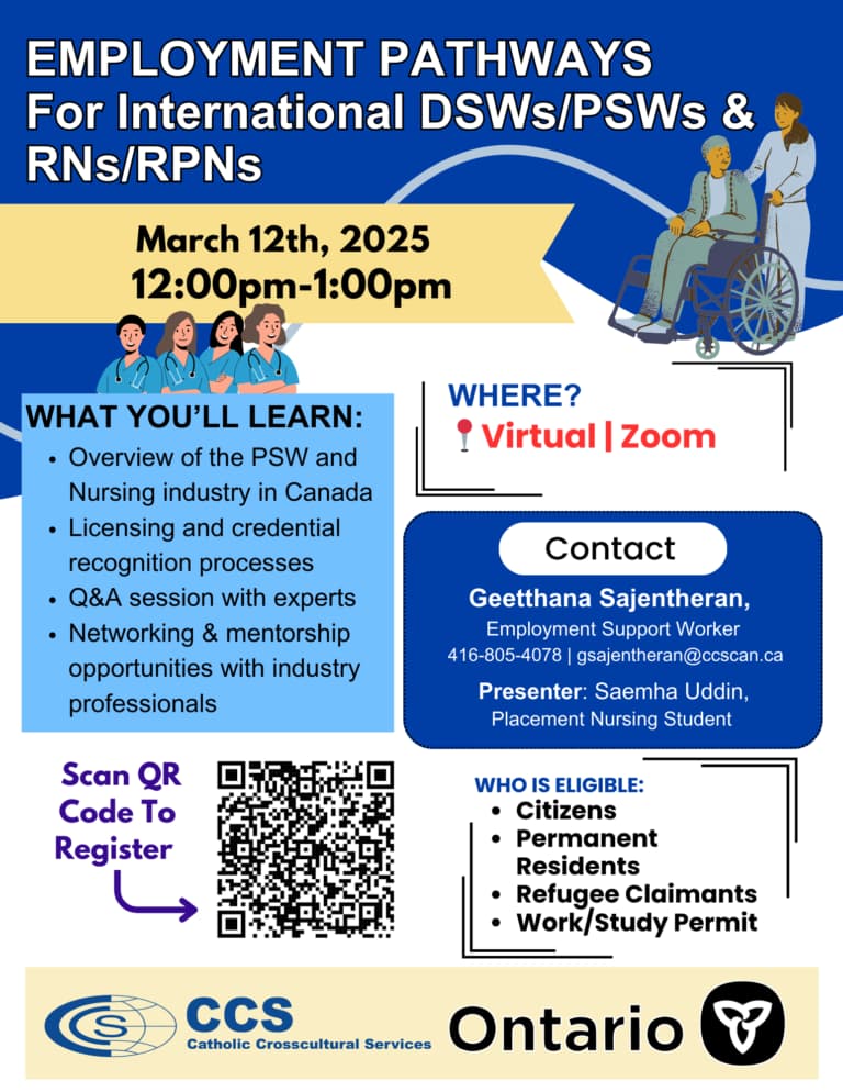 EMPLOYMENT PATHWAYS FOR IEP IN HEALTHCARE – CCS Job Connect